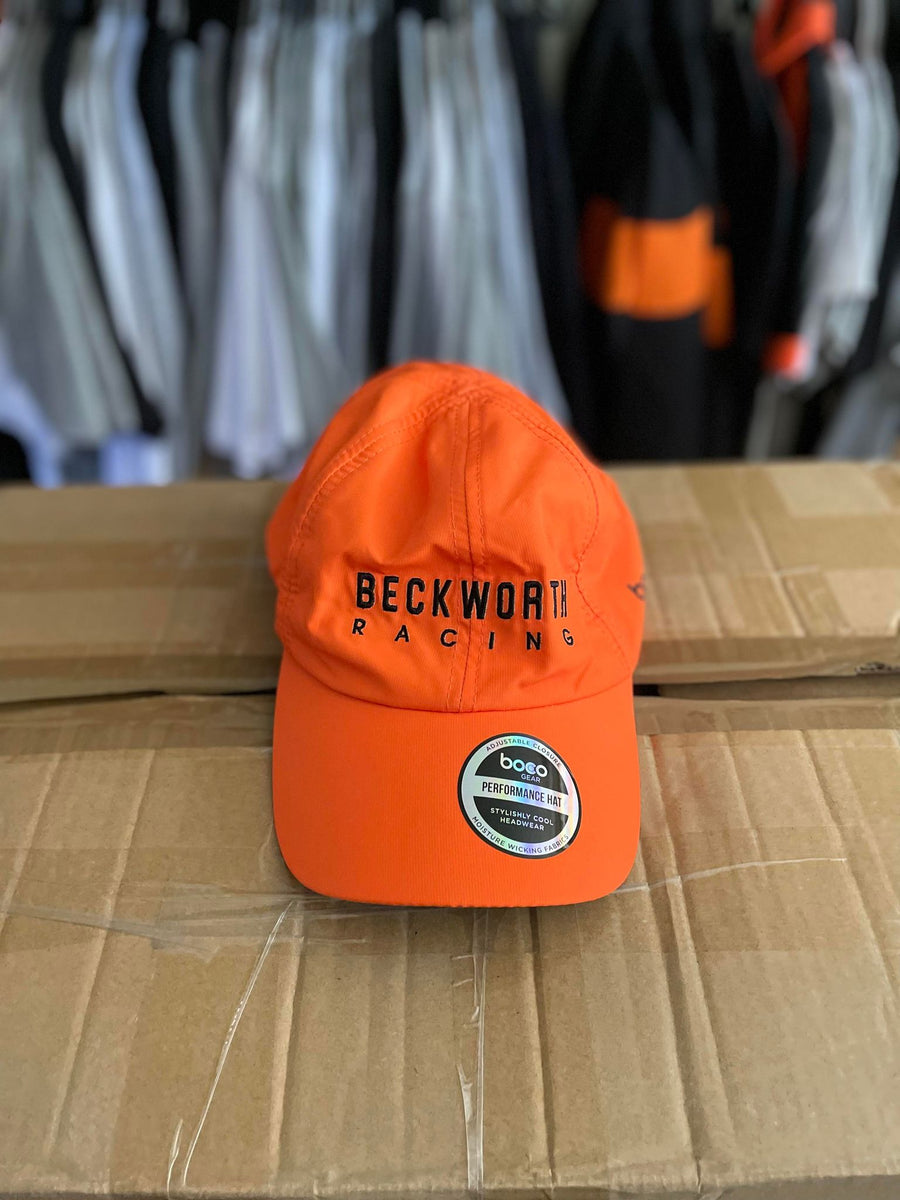 BRT Light Weight Race Sport Cap in White or Orange or Black – Beckworth ...